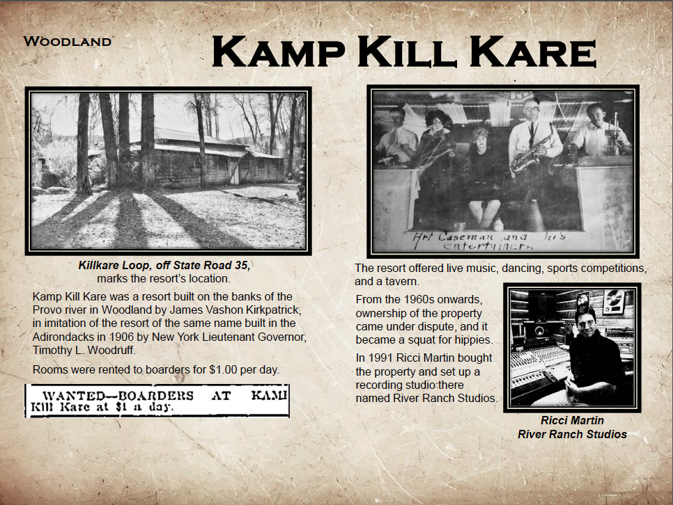 From the Calendar: Kamp Kill Kare – Kamas Valley History Group