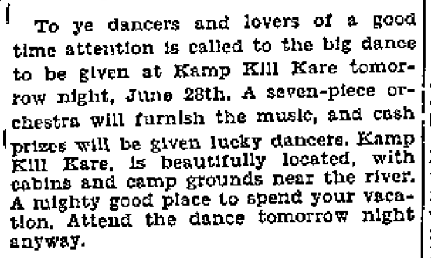 From the Calendar: Kamp Kill Kare – Kamas Valley History Group