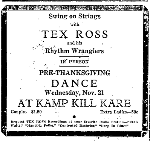 From the Calendar: Kamp Kill Kare – Kamas Valley History Group
